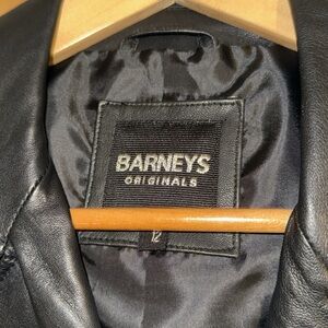 Barneys New York | Jackets & Coats | Nwot Barneys Genuine Leather ...